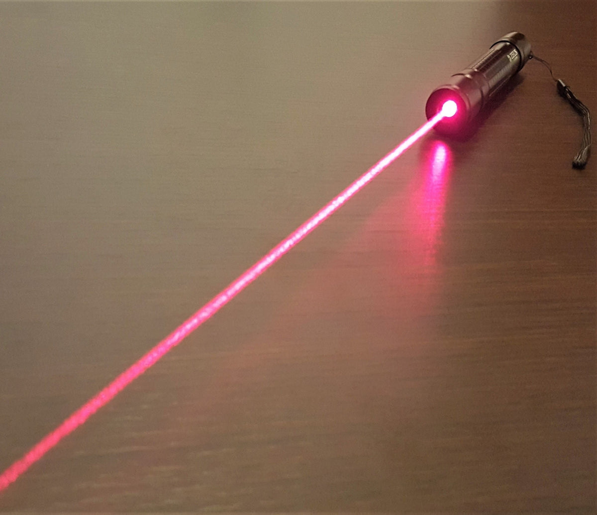 Powerful Red Laser Pointer 300mW Bright Strong Beam 650nm – Zeus Lasers