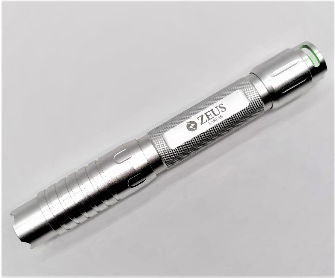 High Powered Professional Green Laser Pointer Pen 550mW / 532nm – Zeus ...