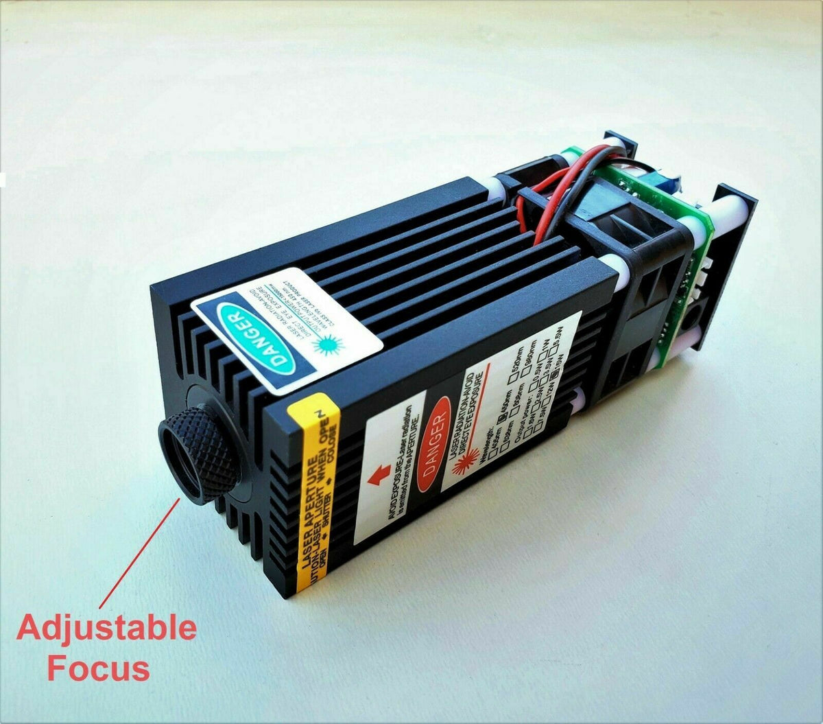 15Watt Blue Laser Module Head Diode 450nm Engraving Cutter – Zeus Lasers